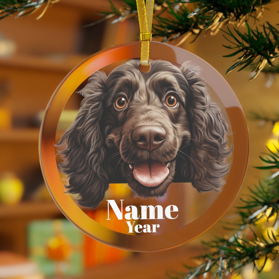Boykin Spaniel Ornament, Boykin Dog, Boykin Gifts, Boykin Memorial ...