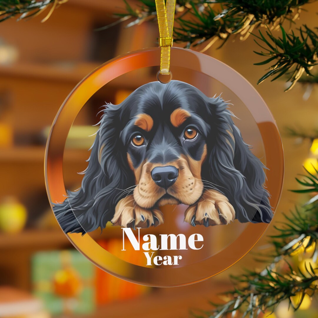 Cocker Spaniel Ornament, Cocker Spaniel Gifts, Cocker Spaniel Memorial ...
