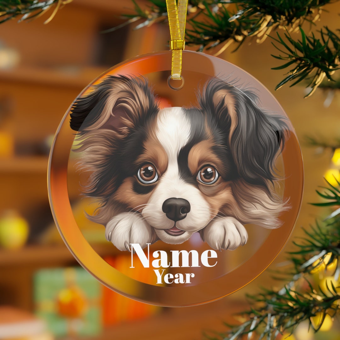 Papillon Ornament,papillon Dog,butterfly Dog, Papillon Gift,papillon ...