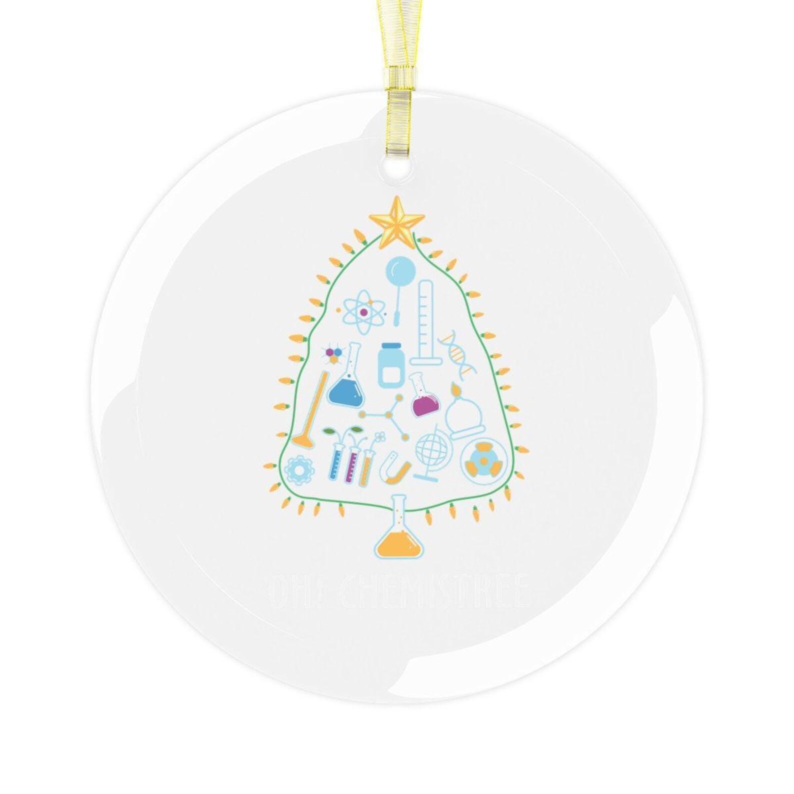Chemistry Christmas Ornament, Chemistry Ornament, Chemistry Teacher ...
