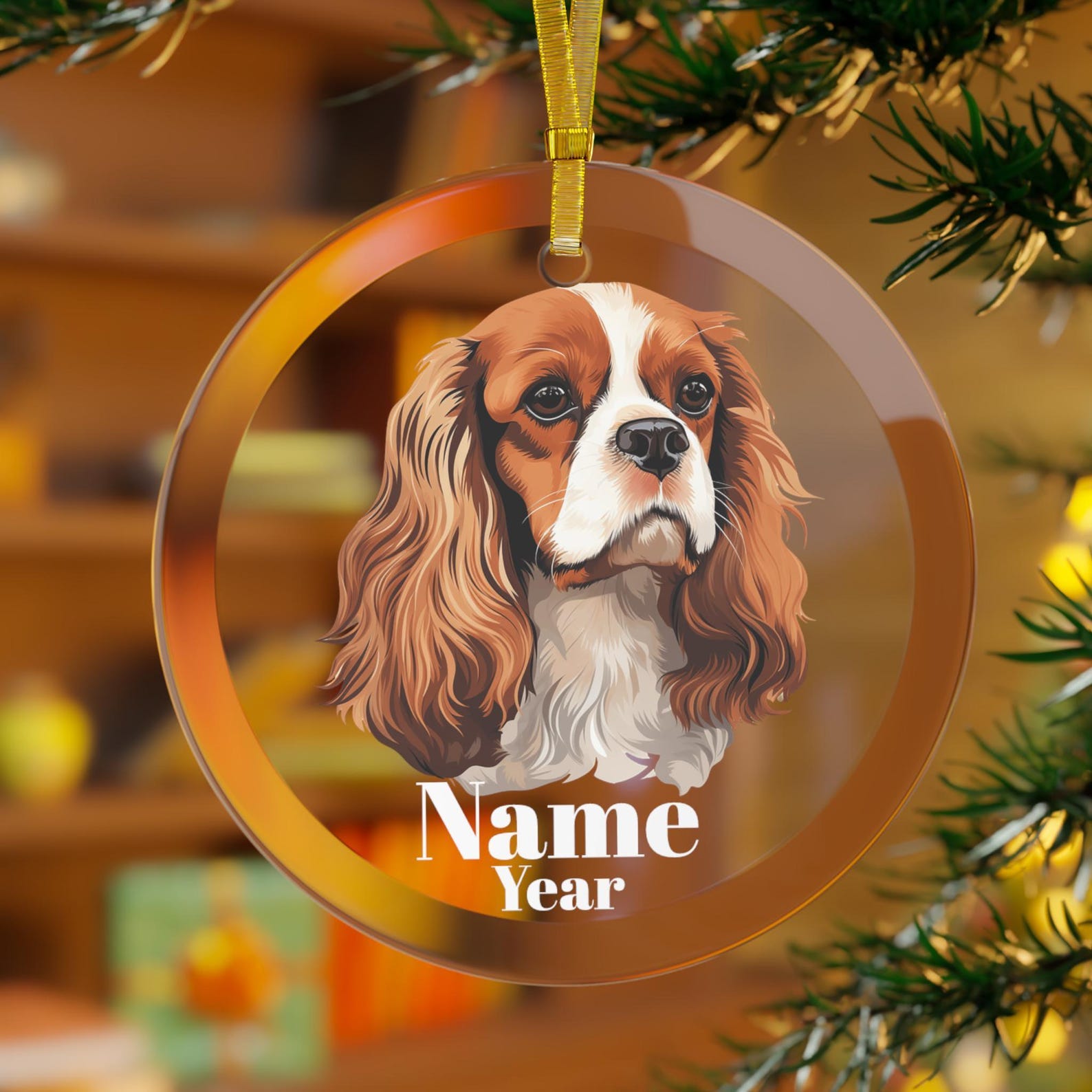 Cavalier King Charles Spaniel Ornament, Cavalier Spaniel Gifts ...