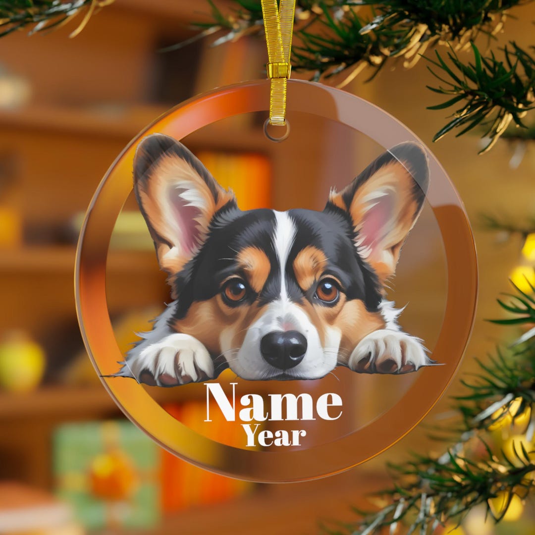 Corgi Ornament, Pembroke Welsh Corgi Gifts, Corgi Memorial, Corgi Mama ...