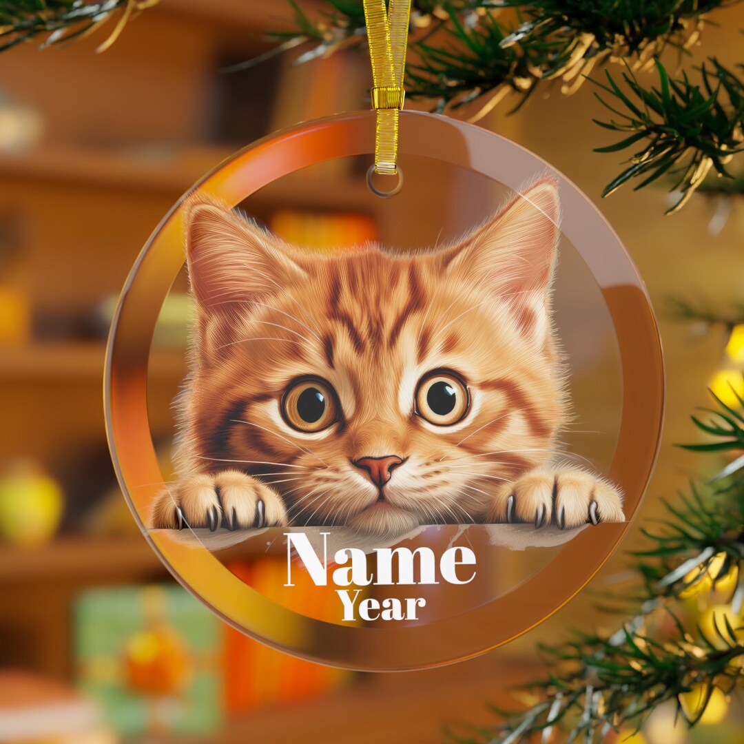 Manx Cat Ornament, Manx Cat Gifts, Manx Cat Christmas, Manx Mama, Manx ...