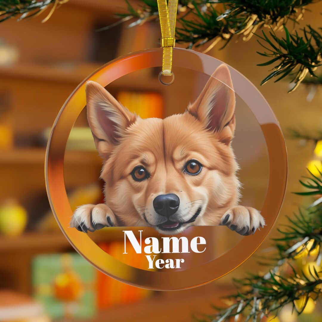 Finnish Spitz Ornament, Finnish Spitz Dog, Finkies Dog, Finns Dog ...