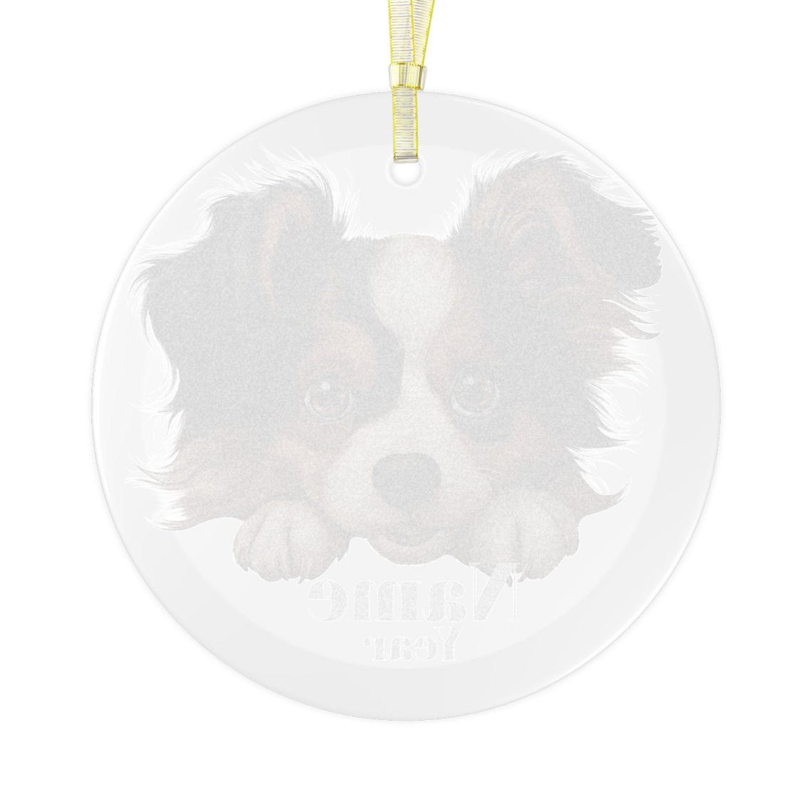 Papillon Ornament,papillon Dog,butterfly Dog, Papillon Gift,papillon ...