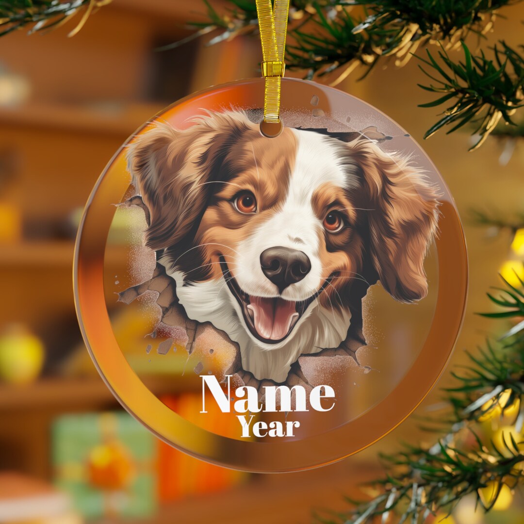 Kooikerhondje Ornament, Kooikerhondje Dog, Kooiker Dog, Dutch Decoy ...