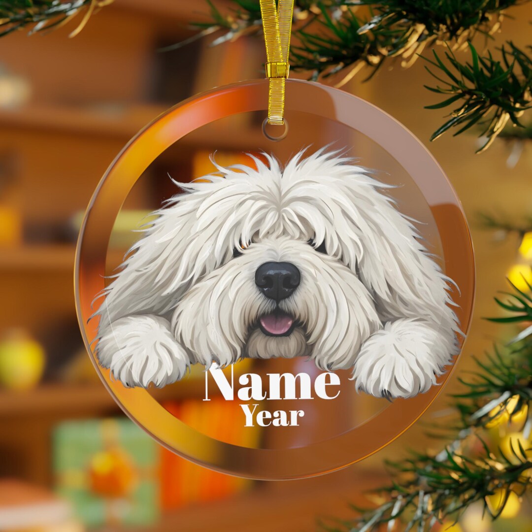 Komondor Ornament, Mop Dog Ornament, Hungarian Sheepdog Ornament ...