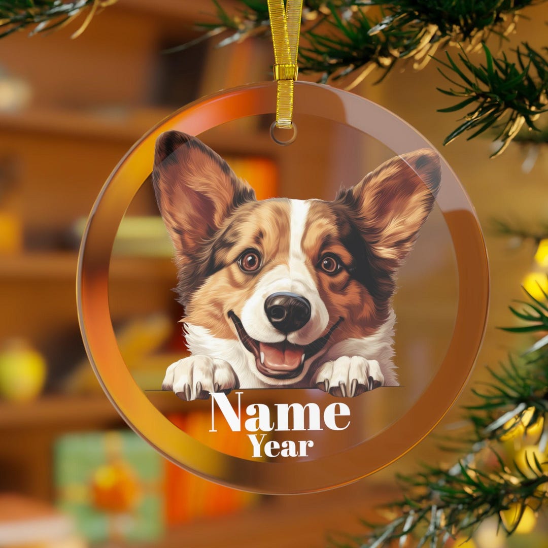 Cardigan Welsh Corgi Ornament, Dog, Corgi Gifts, Corgi Memorial, Corgi ...