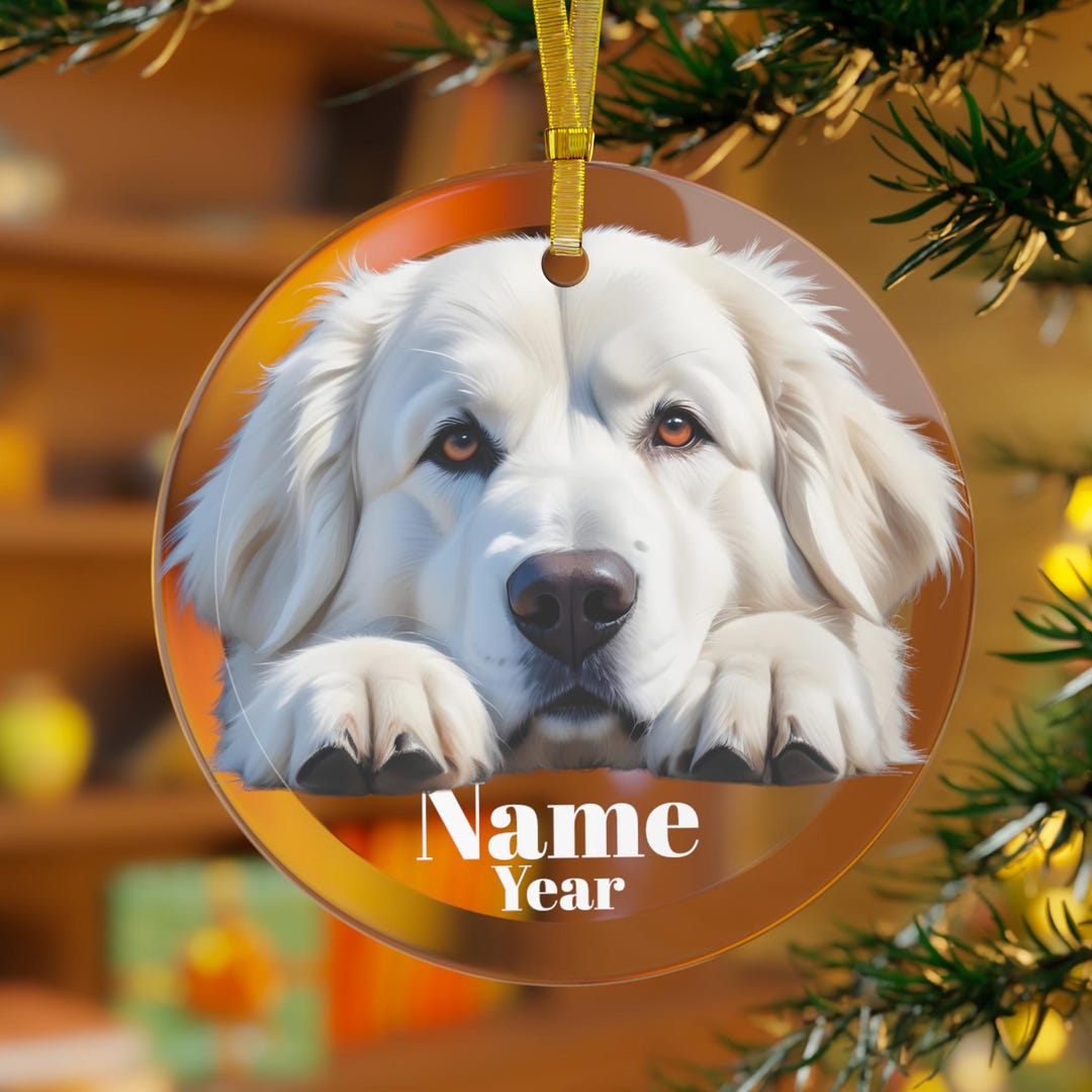 Great Pyrenees Ornament, Pyrenees Dog, Pyrenees Gifts, Pyrenees ...