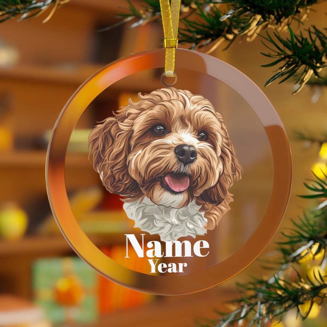 Cavapoo Ornament, Cavapoo Dog, Cavapoo Mama, Cavapoo Dad, Cavapoo Gift ...