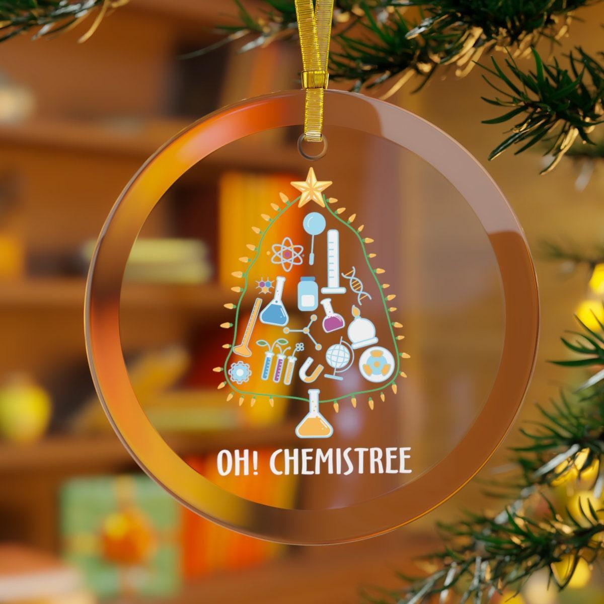 Chemistry Christmas Ornament, Chemistry Ornament, Chemistry Teacher ...