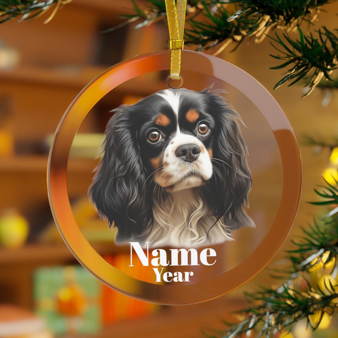 Cavalier King Charles Spaniel Ornament, Cavalier Spaniel Gifts ...