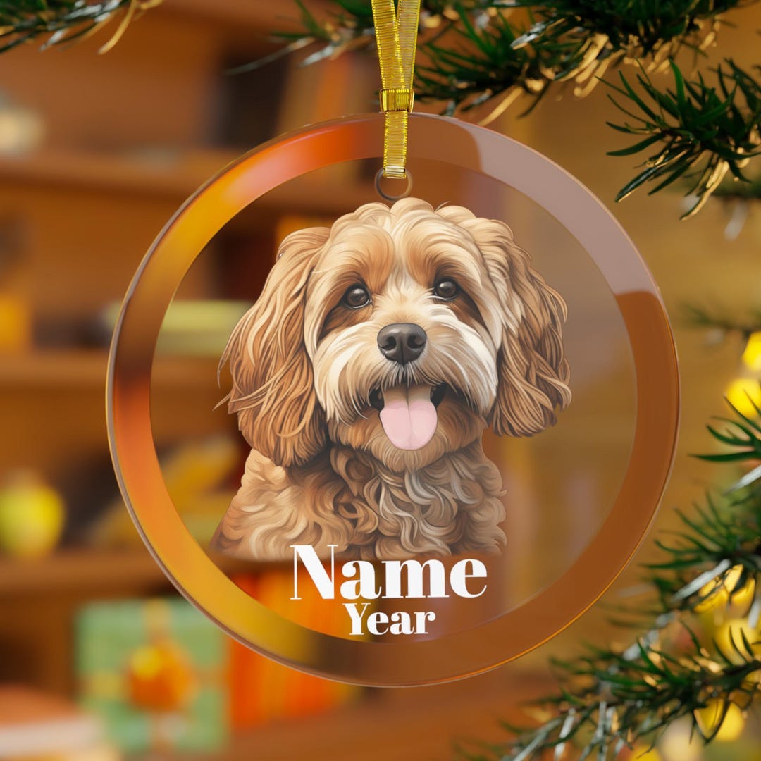 Cavapoo Ornament, Cavapoo Dog, Cavapoo Mama, Cavapoo Dad, Cavapoo Gift ...