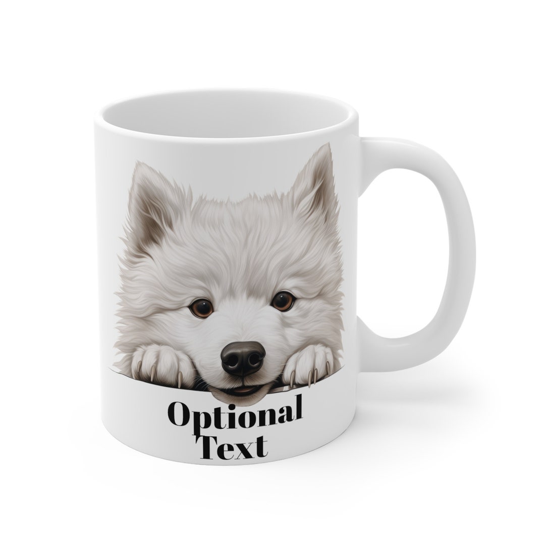 Samoyed Mug, Samoyed Dog, Teflon Dog, Samoyed Gifts, Samoyed Memorial ...