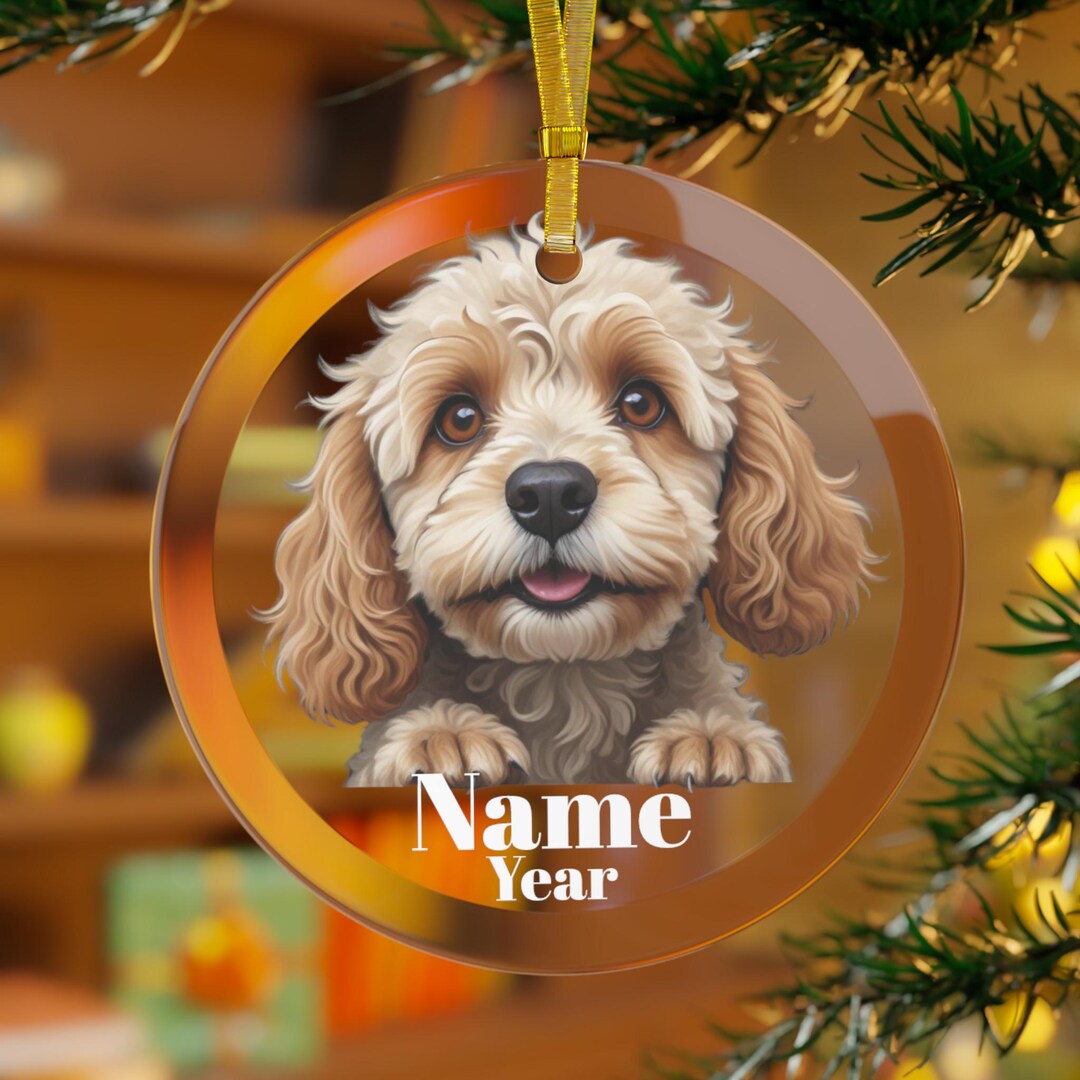 Cockapoo Ornament, Cockapoo Dog, Cockapoo Gifts, Cockapoo Memorial ...