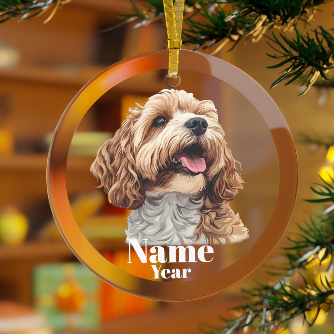 Cavapoo Ornament, Cavapoo Dog, Cavapoo Mama, Cavapoo Dad, Cavapoo Gift ...