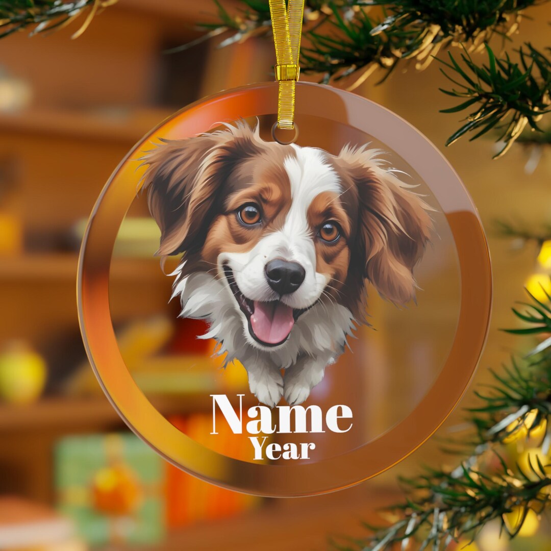 Kooikerhondje Ornament, Kooikerhondje Dog, Kooiker Dog, Dutch Decoy ...