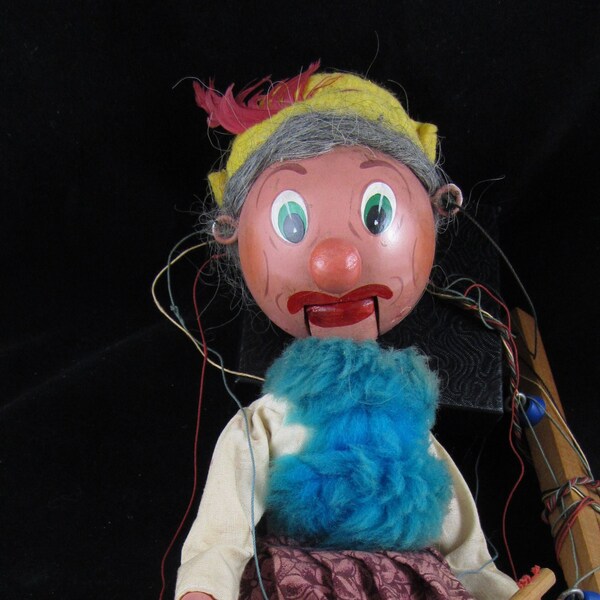 Old Lady Puppet - Etsy