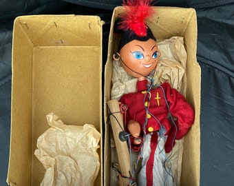 Vintage Pelham Puppet, Marionette Stringed Puppet, Fritz Soldier Boy - Etsy