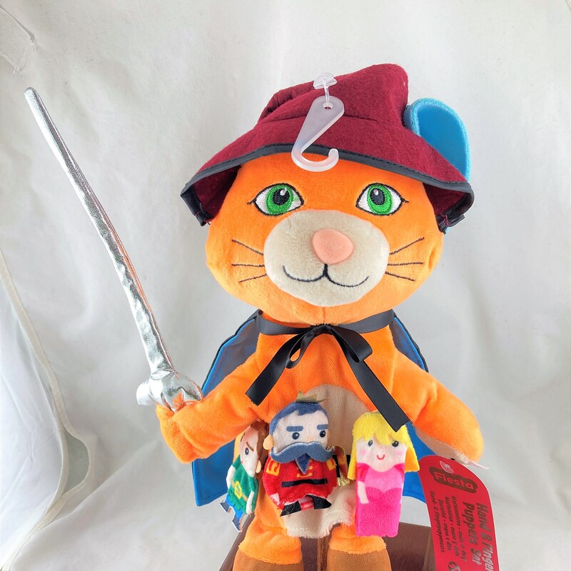 Puss in Boots Plush - Etsy