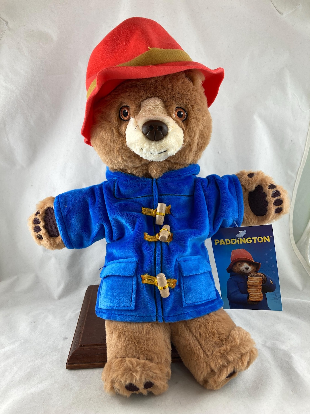 Glove Puppet Paddington Bear From Movie Removable Hat New With Tags - Etsy