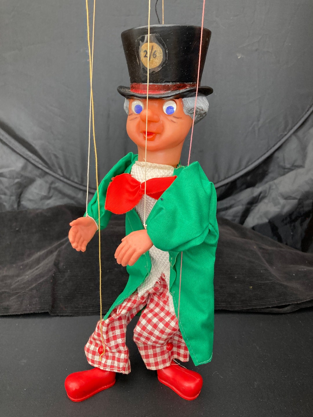 RARE Barnsbury Puppets Mad Hatter Marionettes England With Original ...