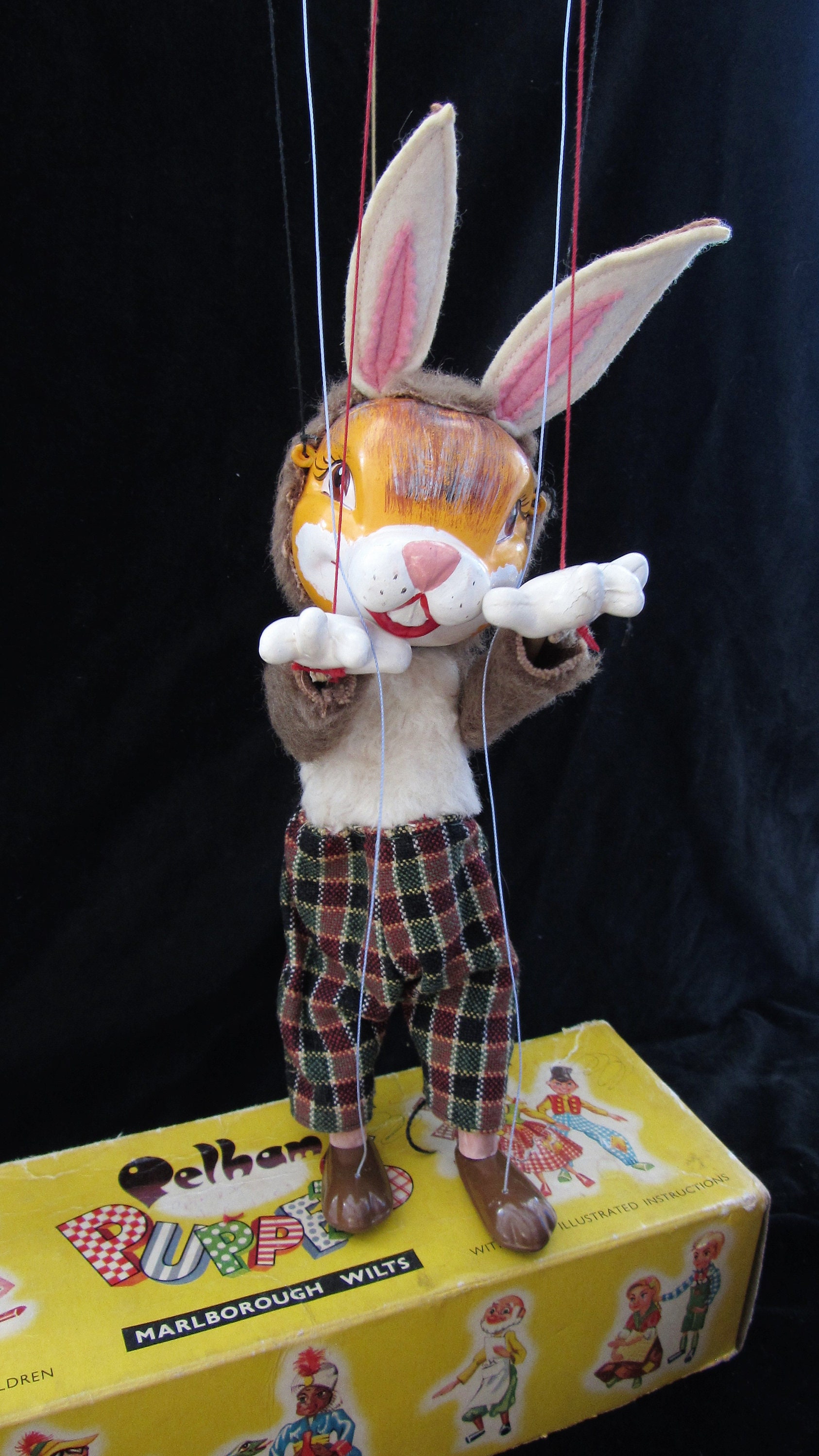 Rare Rabbit Pelham Puppet With Original Label and Named Yellow - Etsy