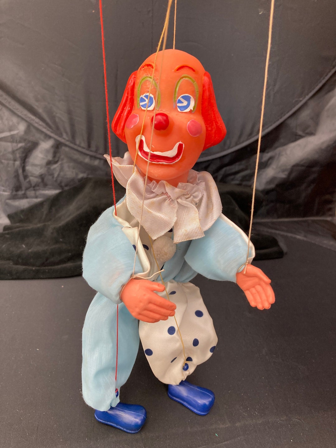 RARE Barnsbury Puppets Coco Clown Marionette England With Original ...