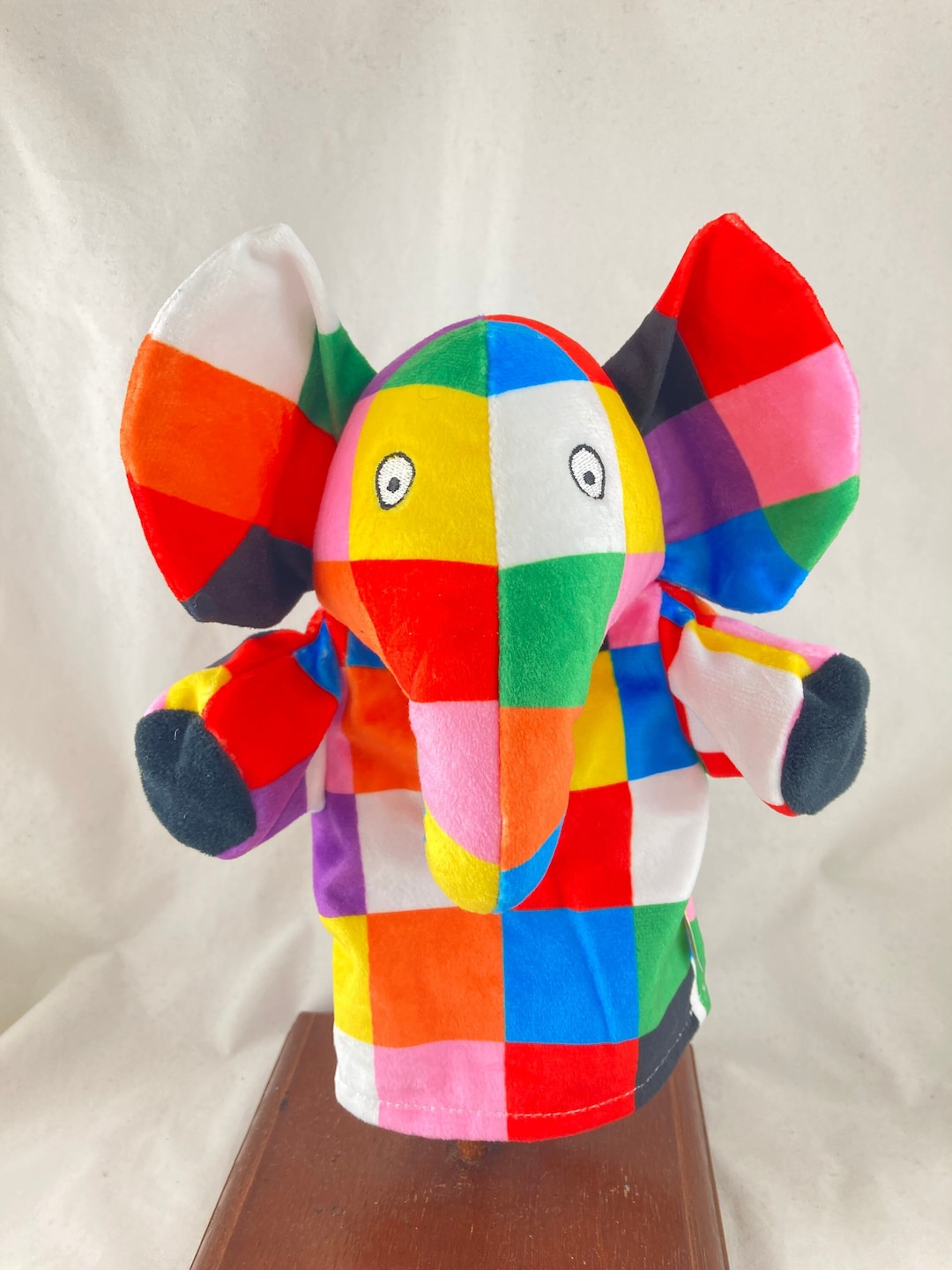 Elmer Elephant Story Telling Glove Hand Puppet Rainbow New With Tags - Etsy