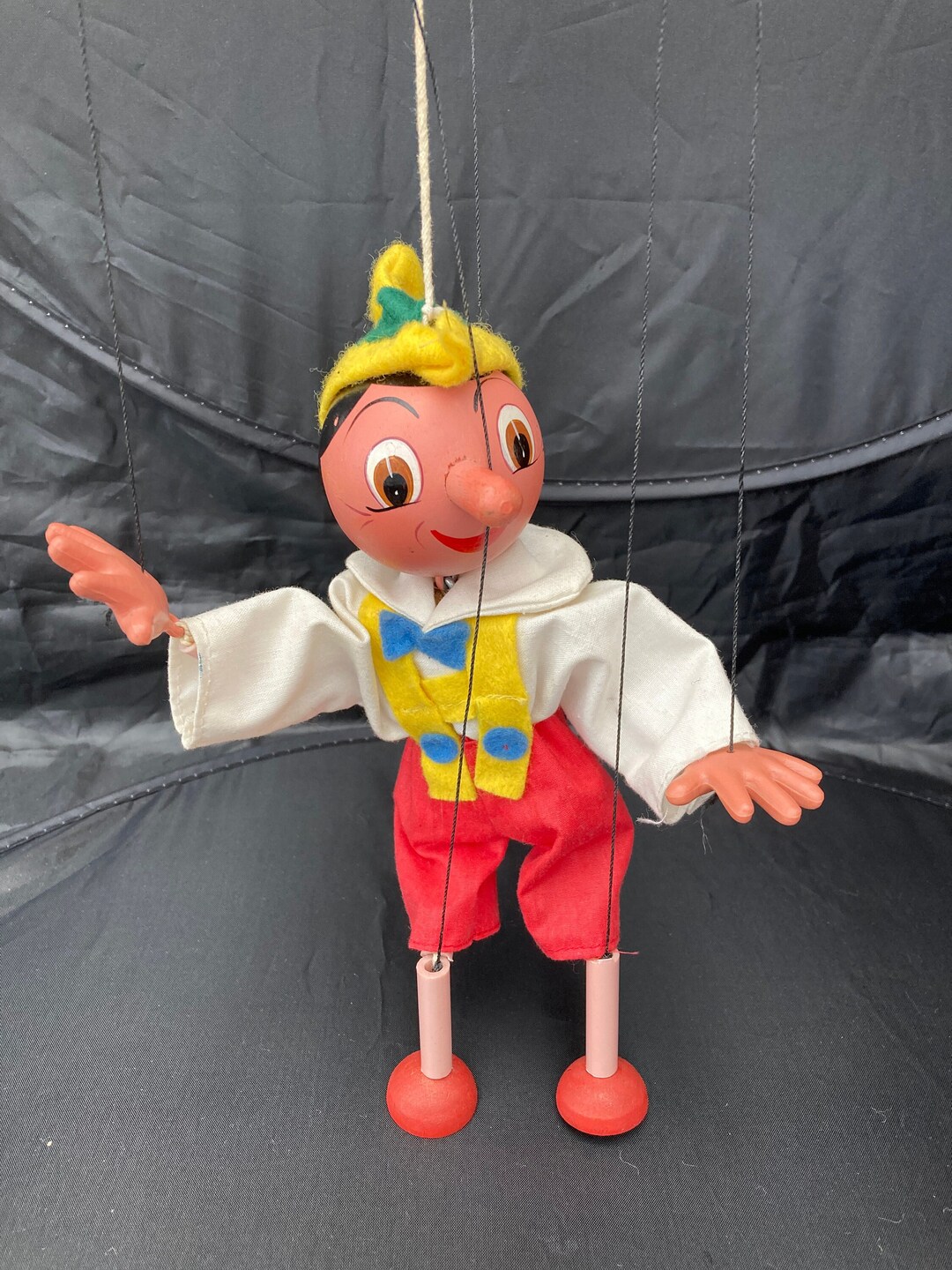 Vintage Pelham Puppet Pinocchio Puppet Marionette JC Type - Etsy
