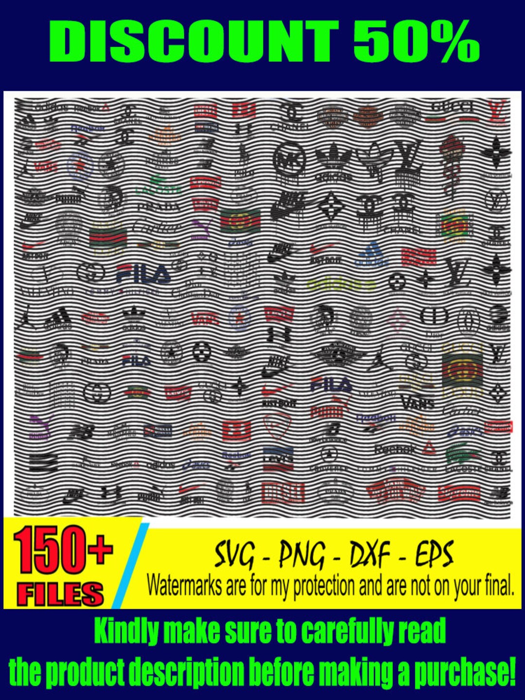 Brand Logo Bundle Svg, Fashion Logo Svg, Famous Brand Logos Svg ...