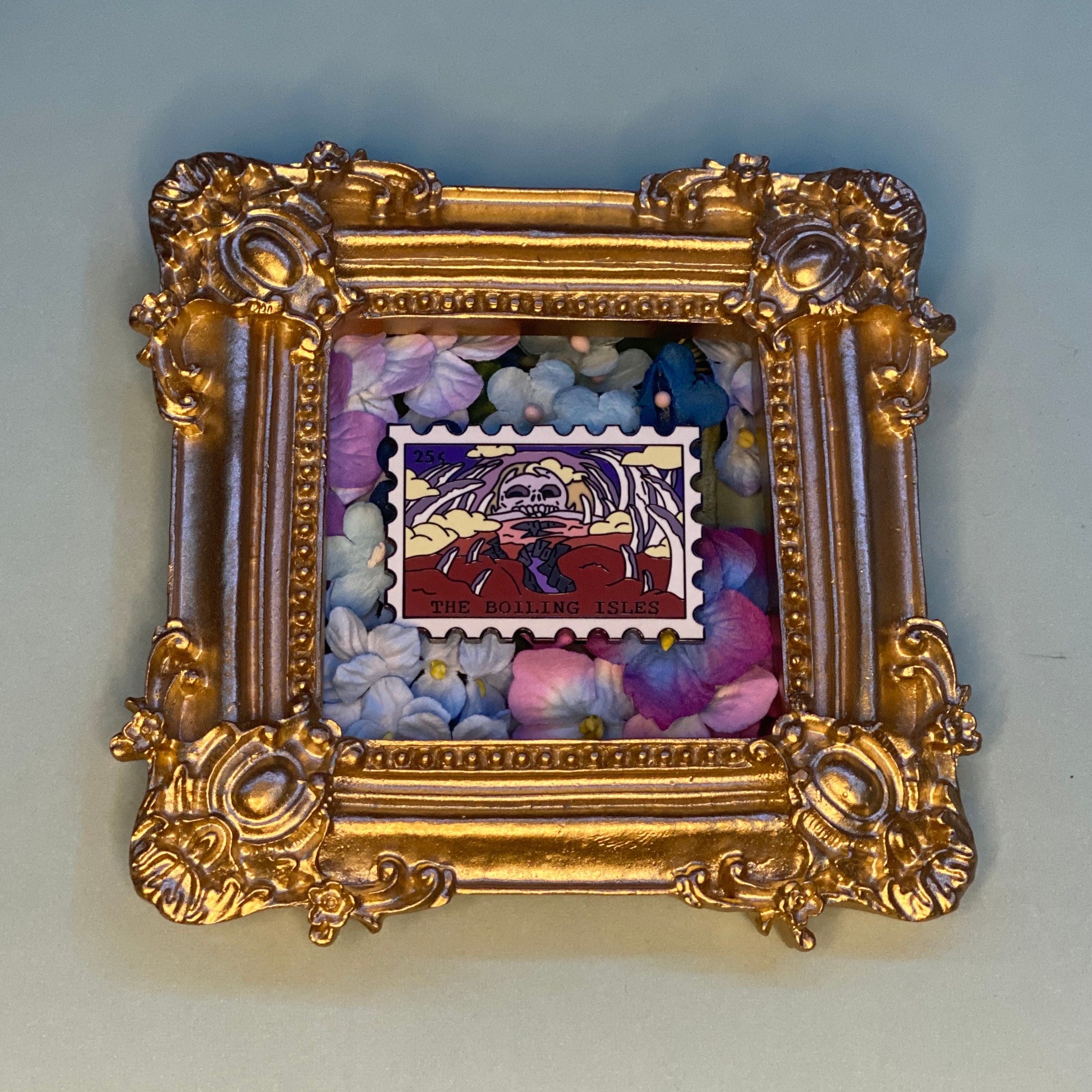 The Boiling Isles Stamp Enamel Pin the Owl House Pin Eda - Etsy