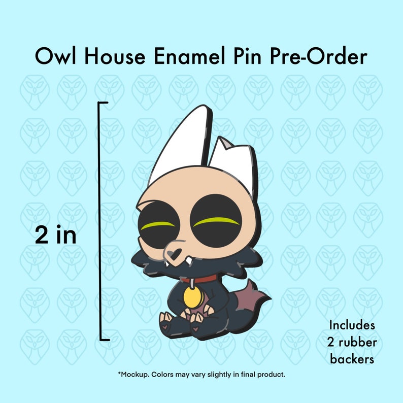 Baby King Enamel Pin the Owl House Pin Eda the Owl Lady - Etsy