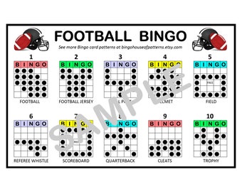 Easy Peasy BINGO Card Patterns for Really Fun BINGO Games - Etsy