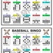Baseball BINGO Card Patterns for Really Fun BINGO Games - Bingo Cards ...