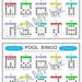 Pool BINGO Card Patterns for Really Fun BINGO Games - Bingo Cards - Etsy