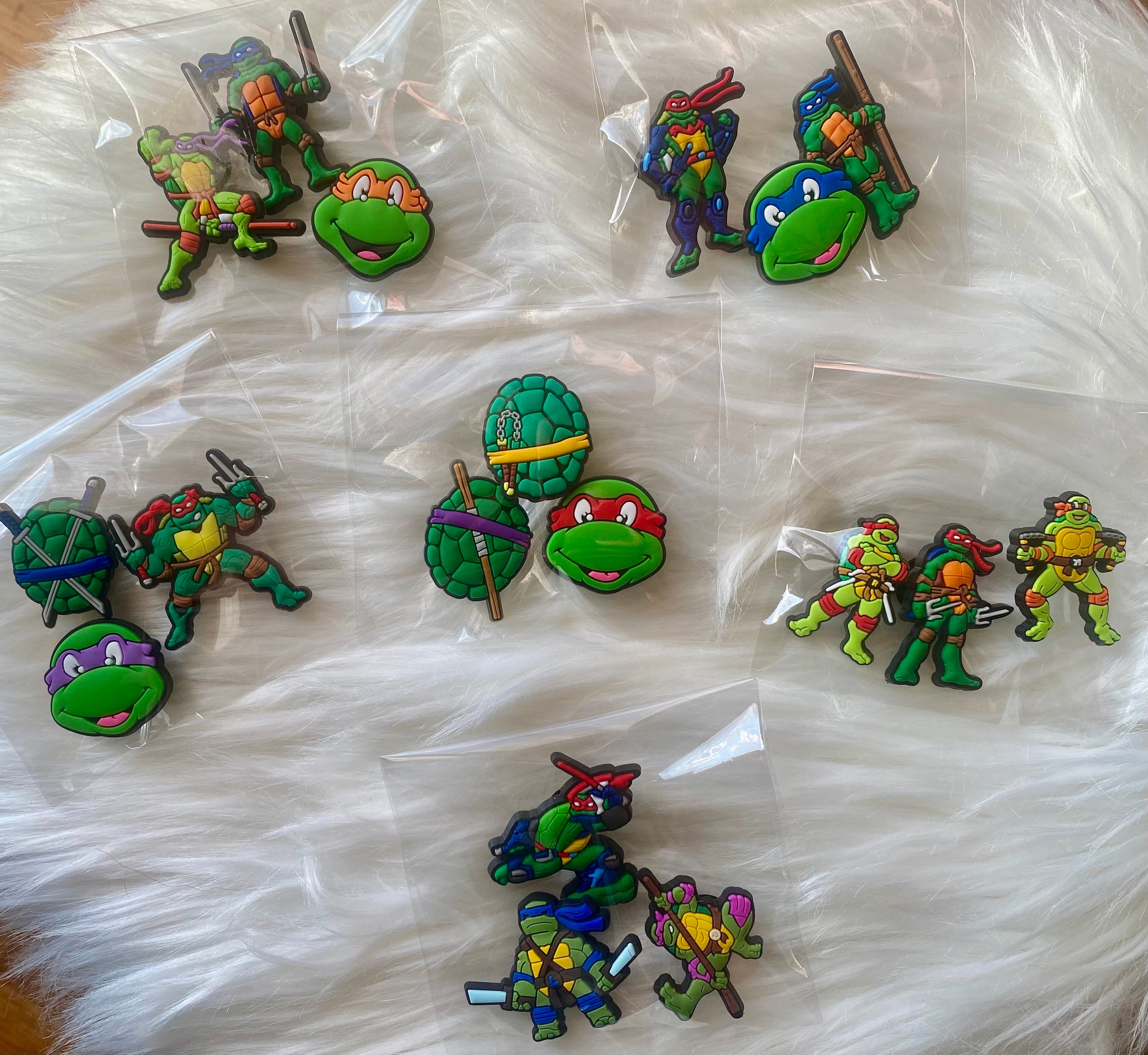 Ninja Turtle Clay Charms Kawaii