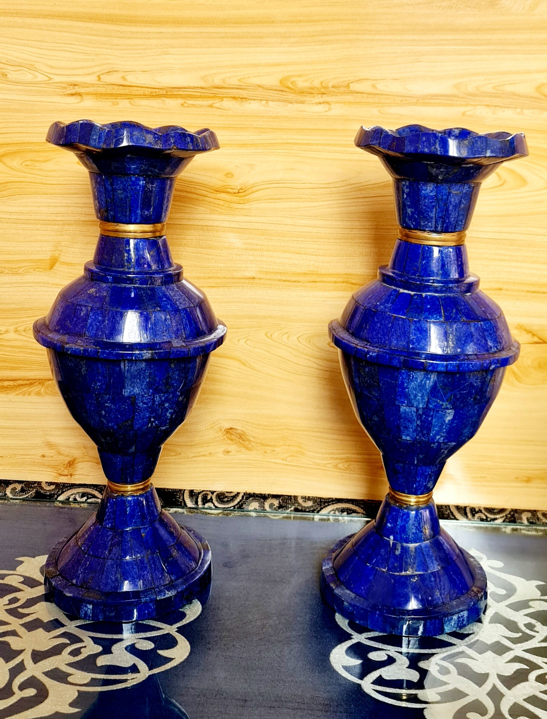 13.3 Inch Tall XXL Handcrafted High Quality Lapis Lazuli Pair - Etsy
