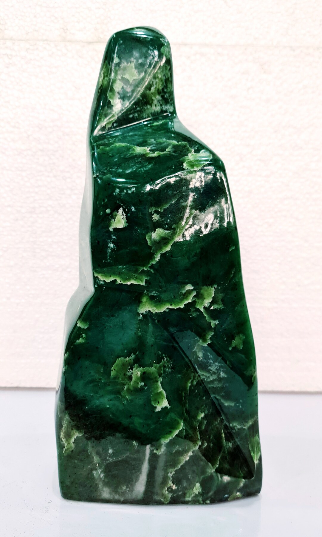 6.8 Kg Superb Large Emerald Green Nephrite Jade Polished Freeform ...