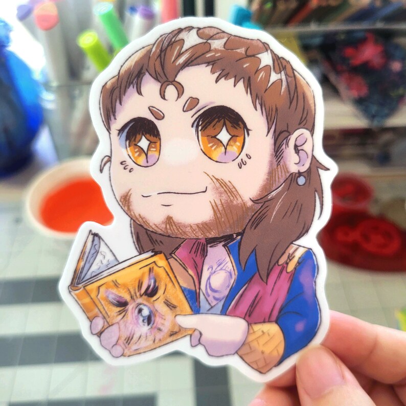 BG3 Stickers | Gale & Lae'zel - Etsy