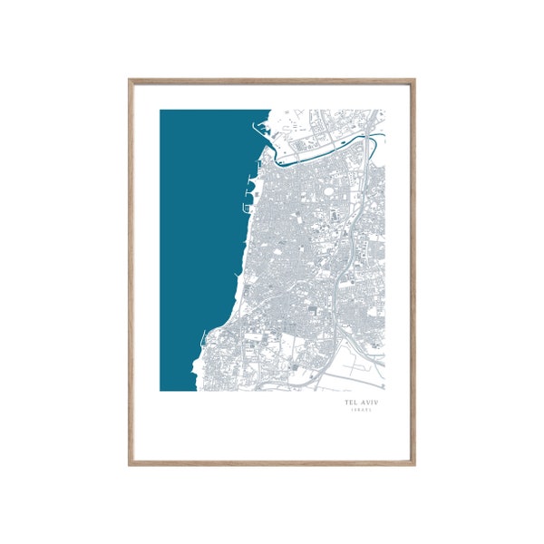 Tel Aviv Poster - Etsy