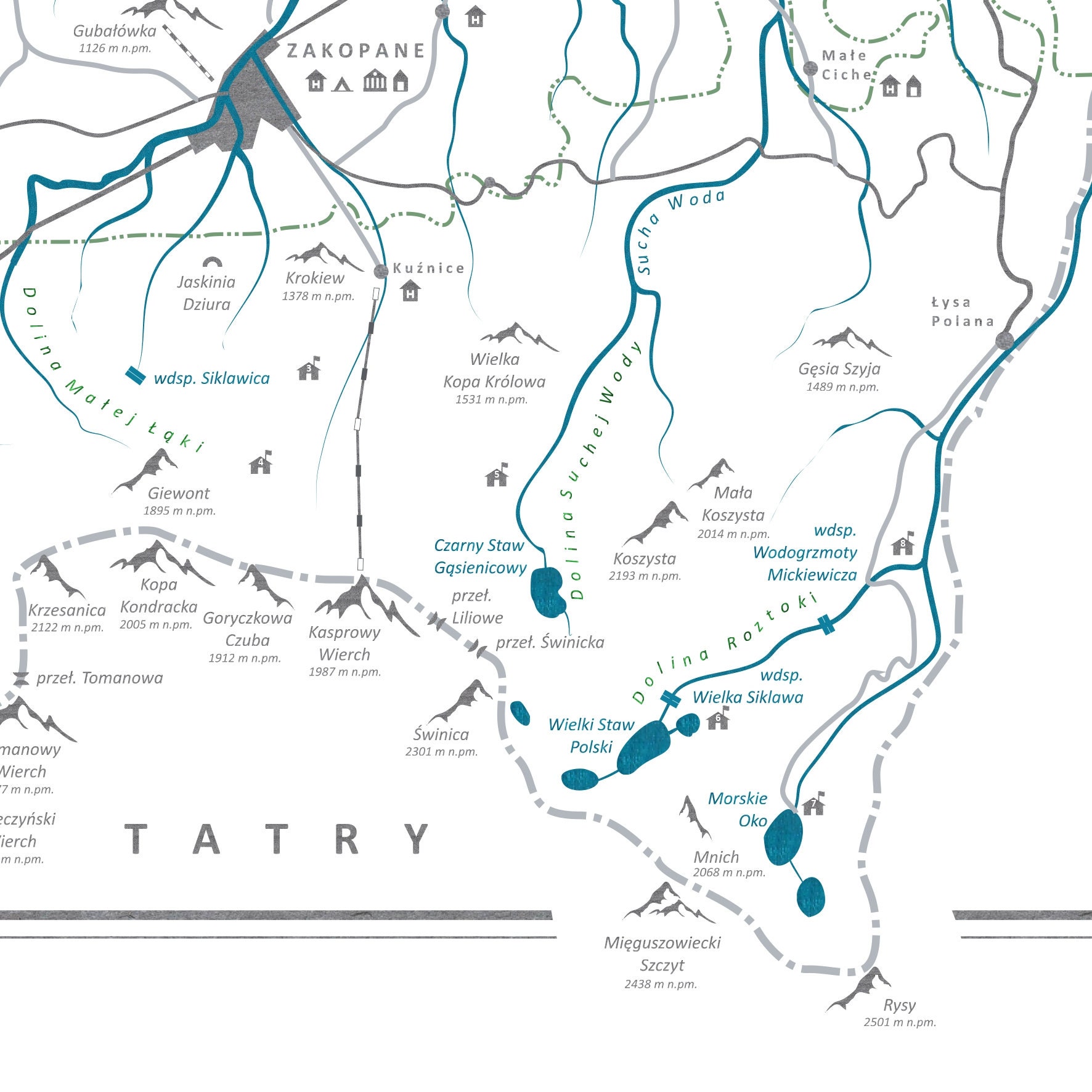 TATRAS Poland Tatra Mountains Tatra National Park Carpathian Mountains ...