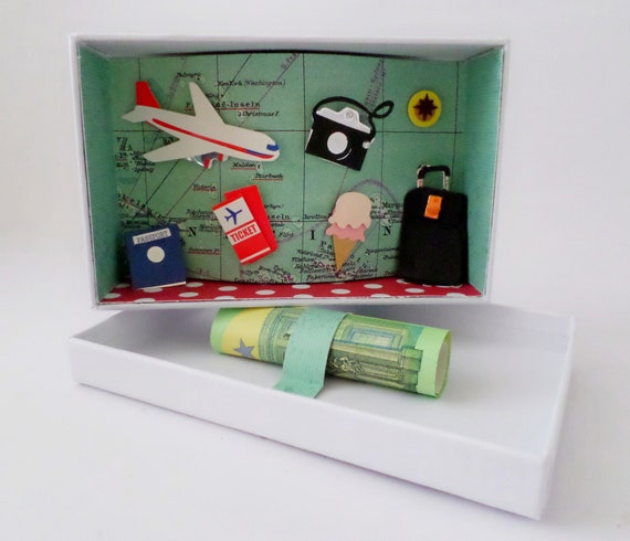 Geldgeschenk Flugreise - Etsy.de