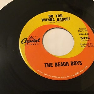 The Beach Boys With Picture Sleeve 45 Rpm Record on Capitol # 5372 ...