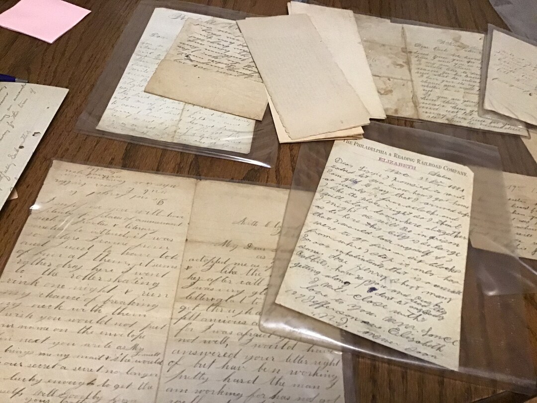 Lot 1800s Letters , Early 1900s R.shumacker Plantation Supplies ...