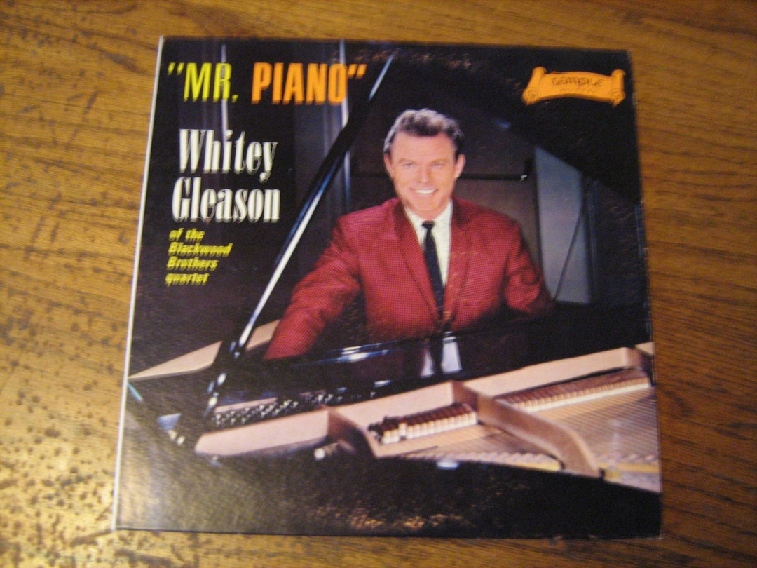 1960s LP Whitey Gleason ( Mr Piano ) of the Blackwood Brothers on ...