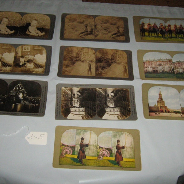 Stereoscope Cards - Etsy