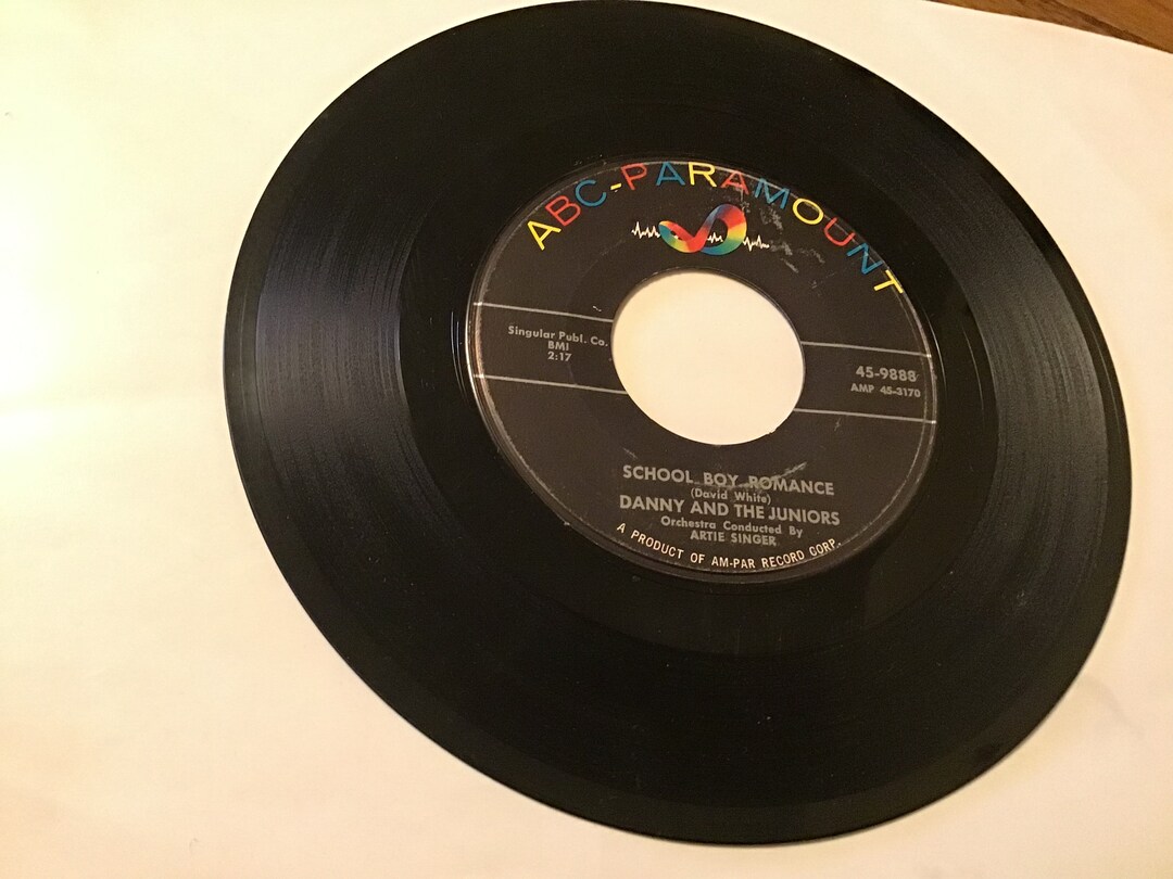 Danny and the Juniors 45 Rpm Record on ABC # 45- 9888 ( School Boy ...