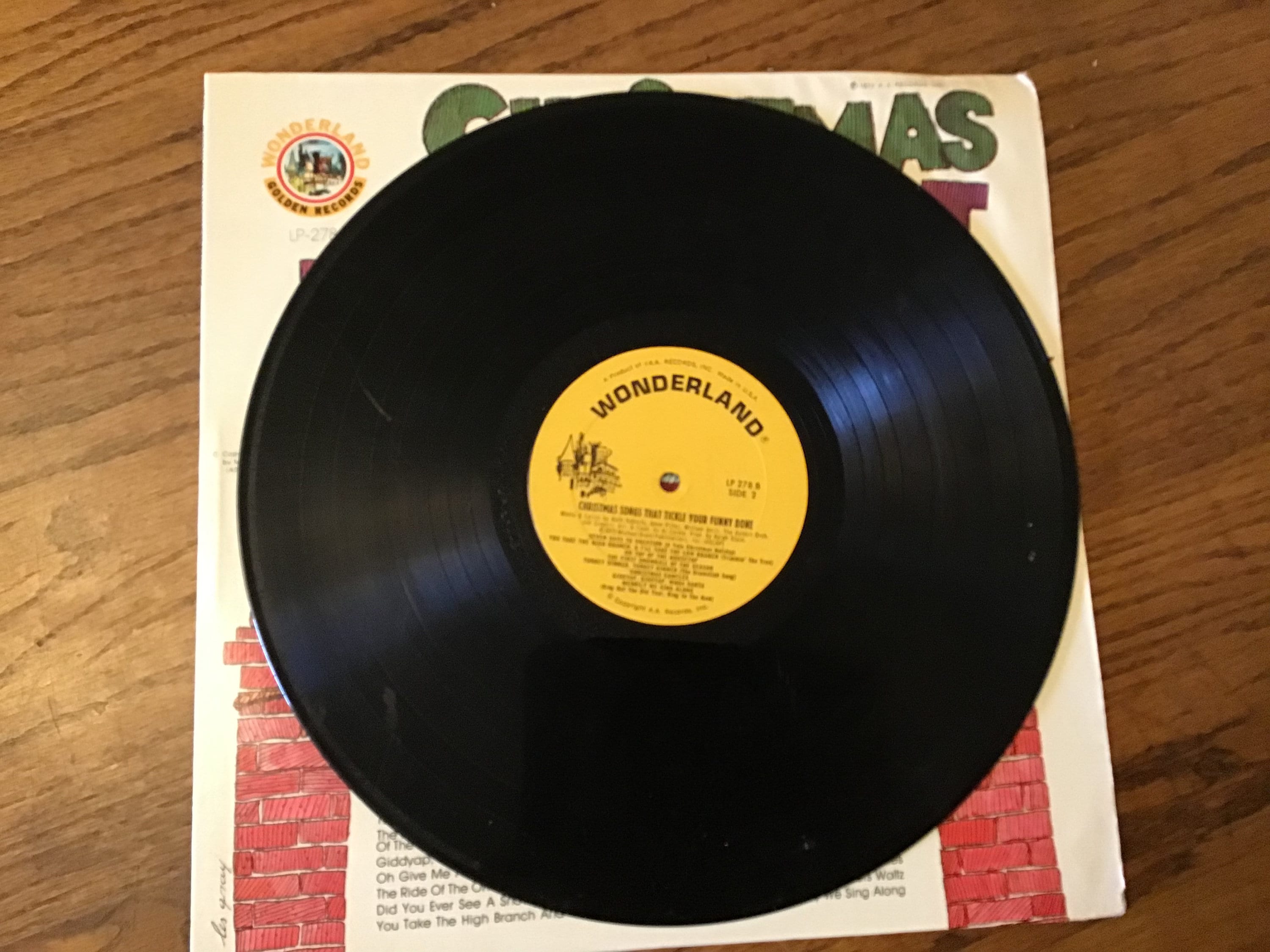 1972 33-1/3 Rpm Record Christmas Songs That Tickle Your Funny Bone - Etsy
