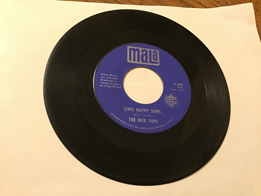 The Box Tops Rock 45 Rpm Record on Mala # 12040 ( Soul Deep ) Flip Side ...